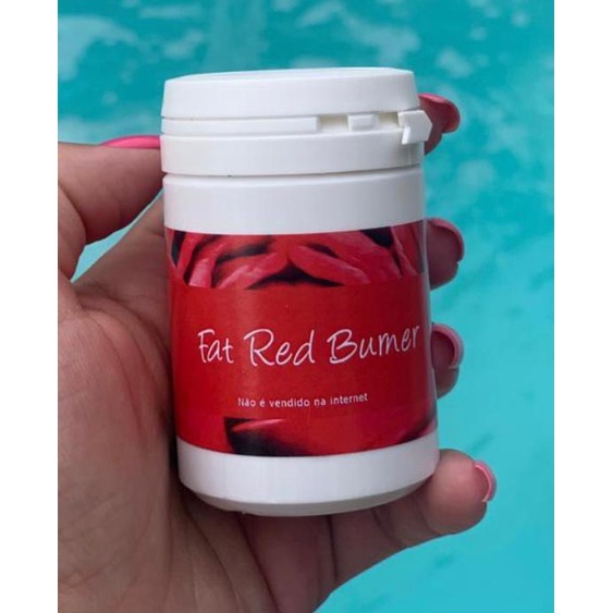 novo fat red burner ORIGIANAL kit com cha | Shopee Brasil