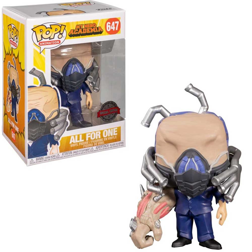 Boneco Funko Pop All For One #647 Exclusivo My Hero Academia | Shopee ...