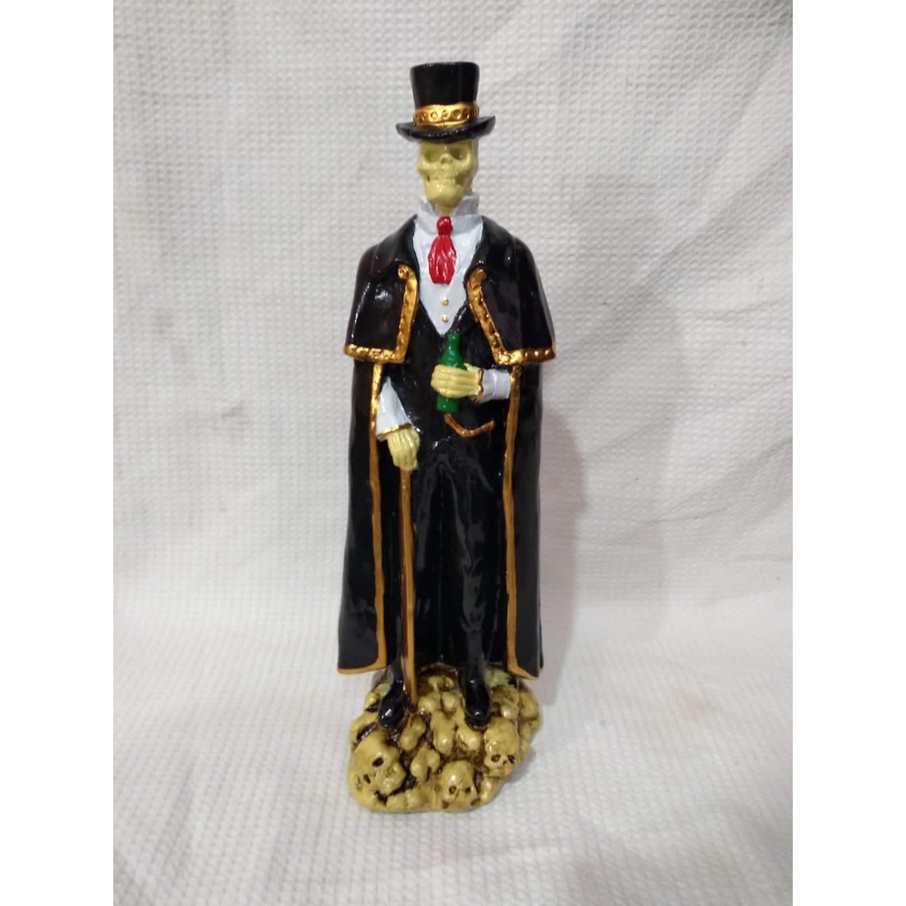 Imagem Exu Caveira Estatua Escultura Gesso 25 Cm | Shopee Brasil
