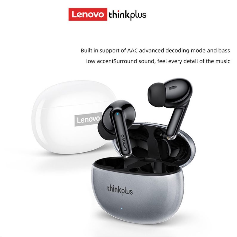 Lenovo XT88 Thinkplus Fone De Ouvido Sem Fio Bluetooth 5.3 Dual Stereo ...