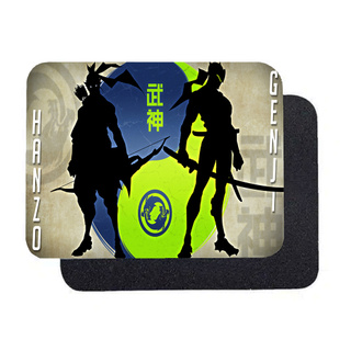 Mouse pad Personalizado Genji e Hanzo Overwatch Gamer | Shopee Brasil