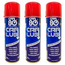 Kit 4 Desengripante Antiferrugem Lubrificante Multiuso Car Lub Car 80 ...