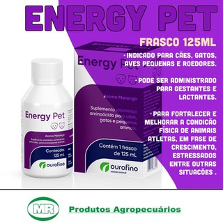 Vitamina Para Cachorro Engordar Energy Pet Abre Apetite | Shopee Brasil