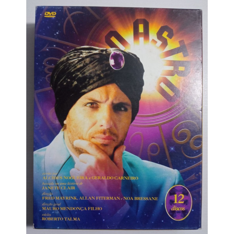 Box DVD - O Astro - 12 discos | Shopee Brasil