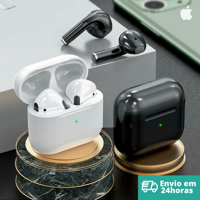 Pro 4 mini Apple TWS esporte portátil sem fio bluetooth Fone de ouvido ...