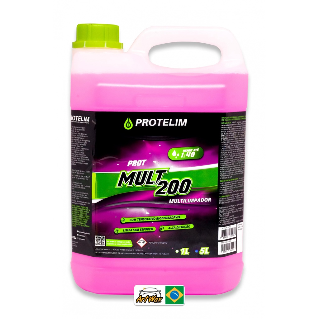 Protelim Prot Multi 200 Multiuso Concentrado 5L | Shopee Brasil