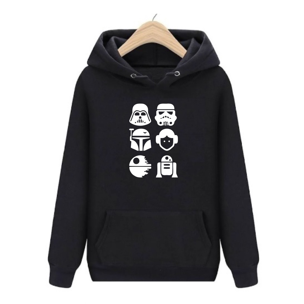Blusa Moletom - Star Wars Personagens Masculino e Feminino | Shopee Brasil