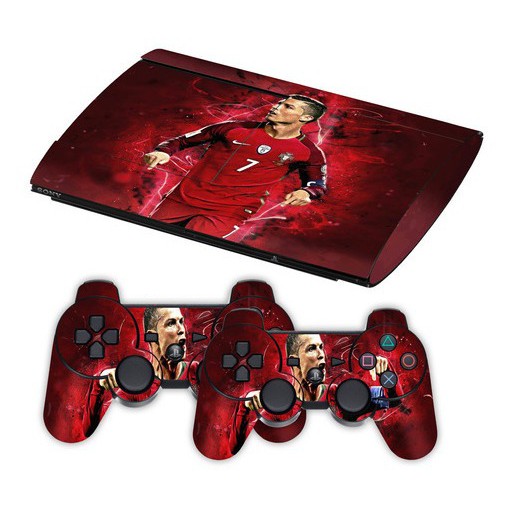 Skin Ps3 Super Slim - Cristiano Ronaldo Portugal - 043 | Shopee Brasil