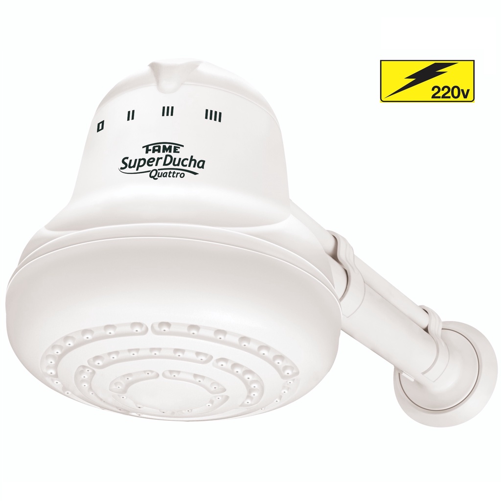 Ducha Fame Super Ducha 4t 220v 6800w C Cano Shopee Brasil