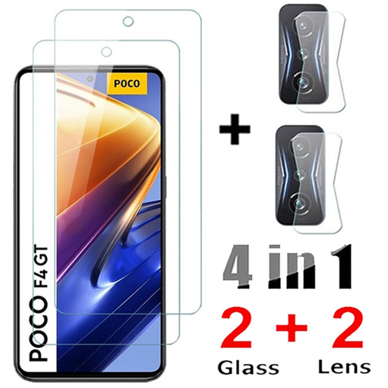 Protetor De Lente De Câmera 4 Em 1 Para Xiaomi poco x4 X3 M4 M3 F3 pro ...