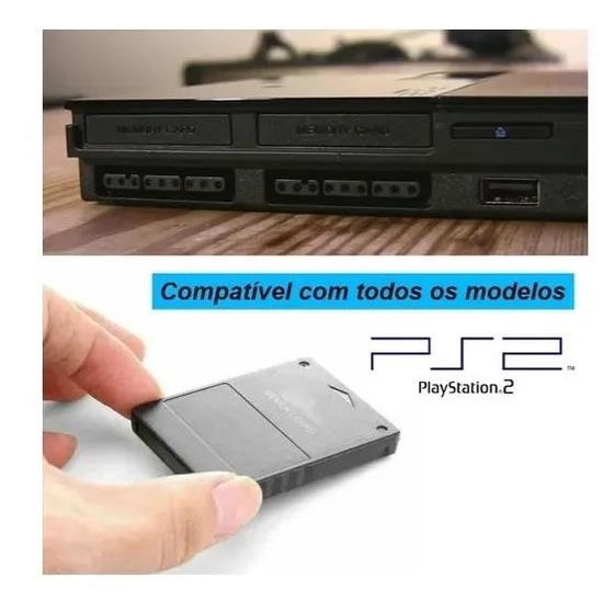 Memory Card 16mb Para Playstation 2 Cartão De Memória Ps2 TEKONE JG189 ...