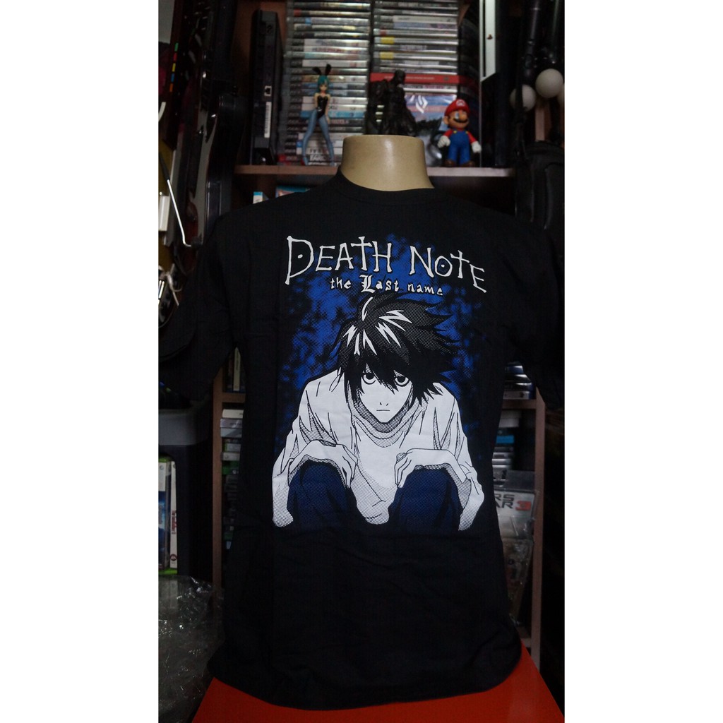 Camiseta Camisa Anime Death Note L Game + Brinde ! | Shopee Brasil