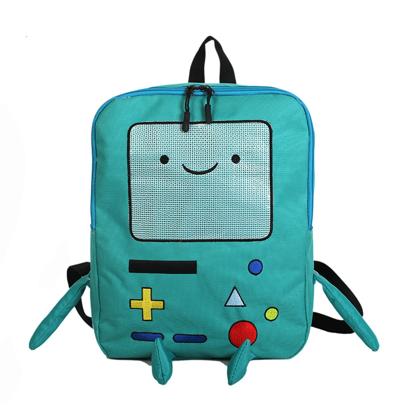 Game Boy Backpack Adventure Time IKON BOBBY Mini Bag BMO 100% Real ...