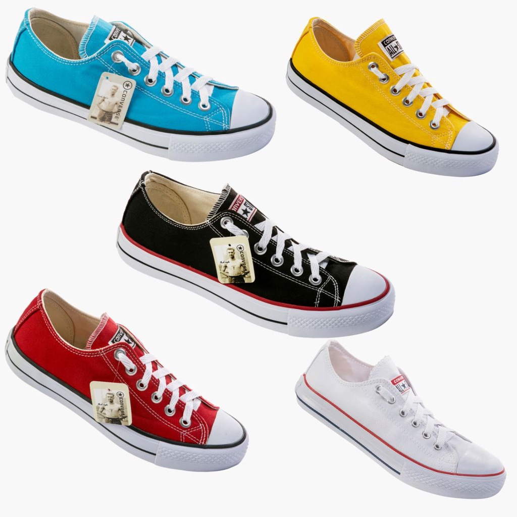 Tênis Converse All Star Masculino e Feminino Cano Baixo - Desconto no Preço