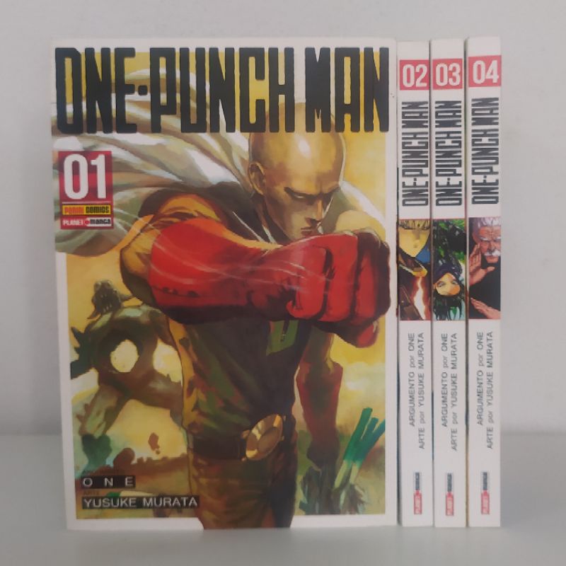 One Punch Man - Volumes 1 ao 4 (Pack) | Shopee Brasil