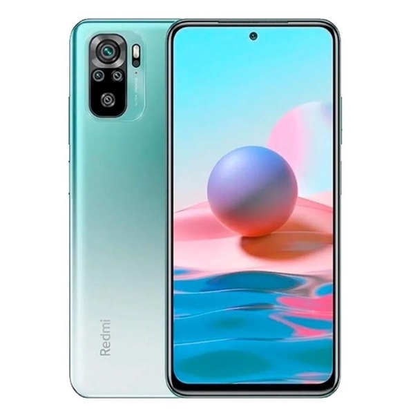 Xiaomi Redmi Note 10 Dual SIM 128 GB lake green 4 GB RAM | Shopee Brasil