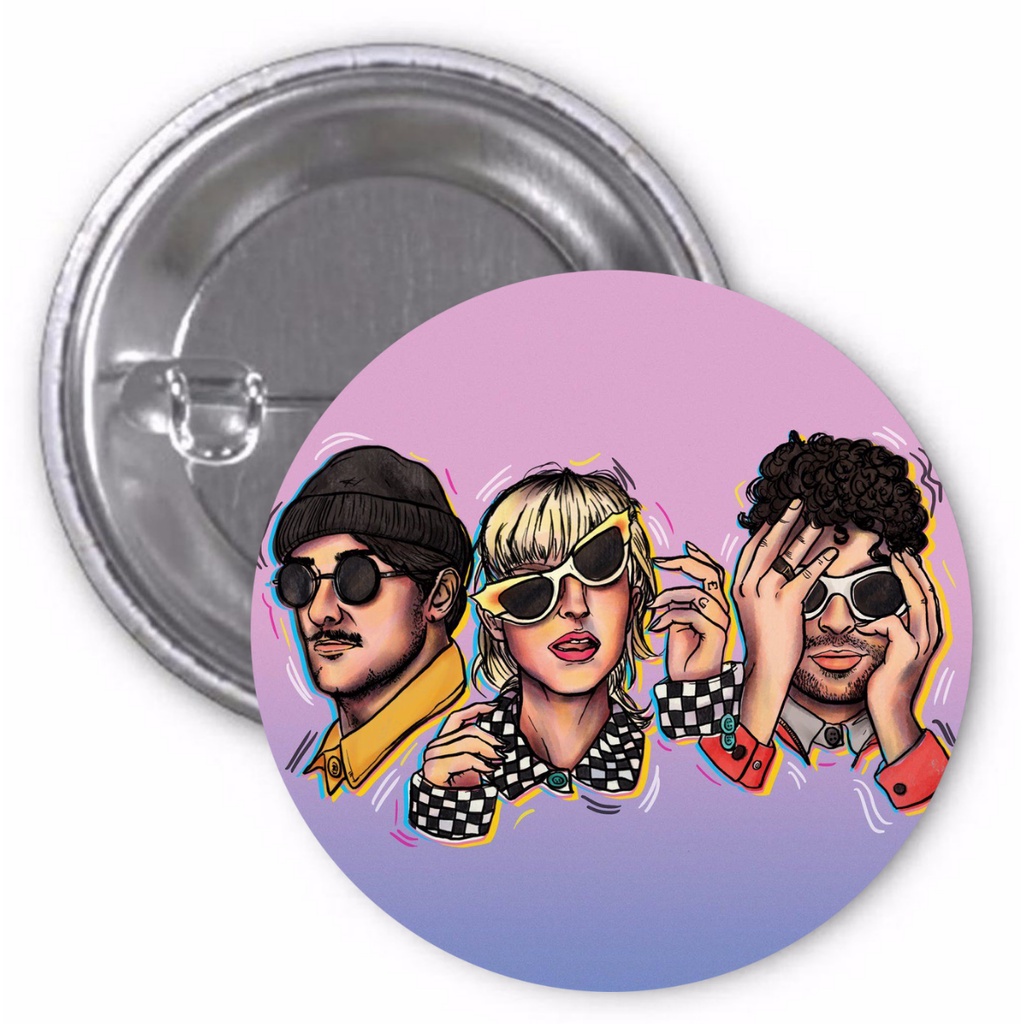Botton paramore boton botons buton button s broche | Shopee Brasil