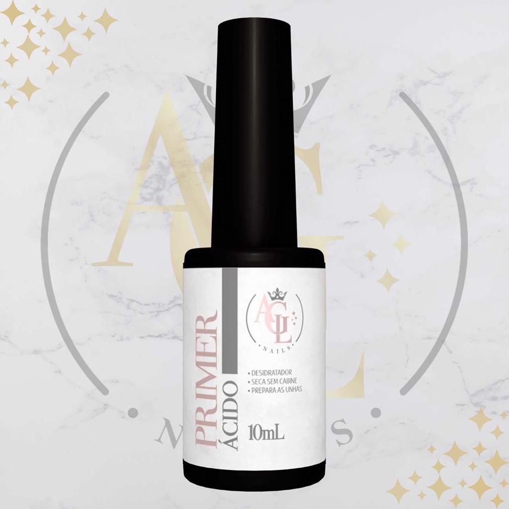 Agl Nails Primer Acido Para Alongamento De Unhas Manicure Fibra Acrigel ...