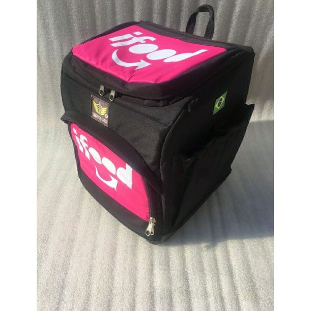 BAG MOCHILA TERMICA IFOOD (NÃO PRECISA ISOPOR) | Shopee Brasil