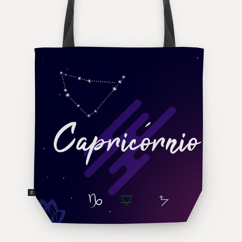 Bolsa Ecobag : Signo de Capricórnio | Shopee Brasil