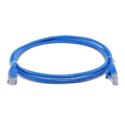 10 Patch Cord Rj45 Cat5 1,5m Utp Para Switch E Patch Panel | Shopee Brasil