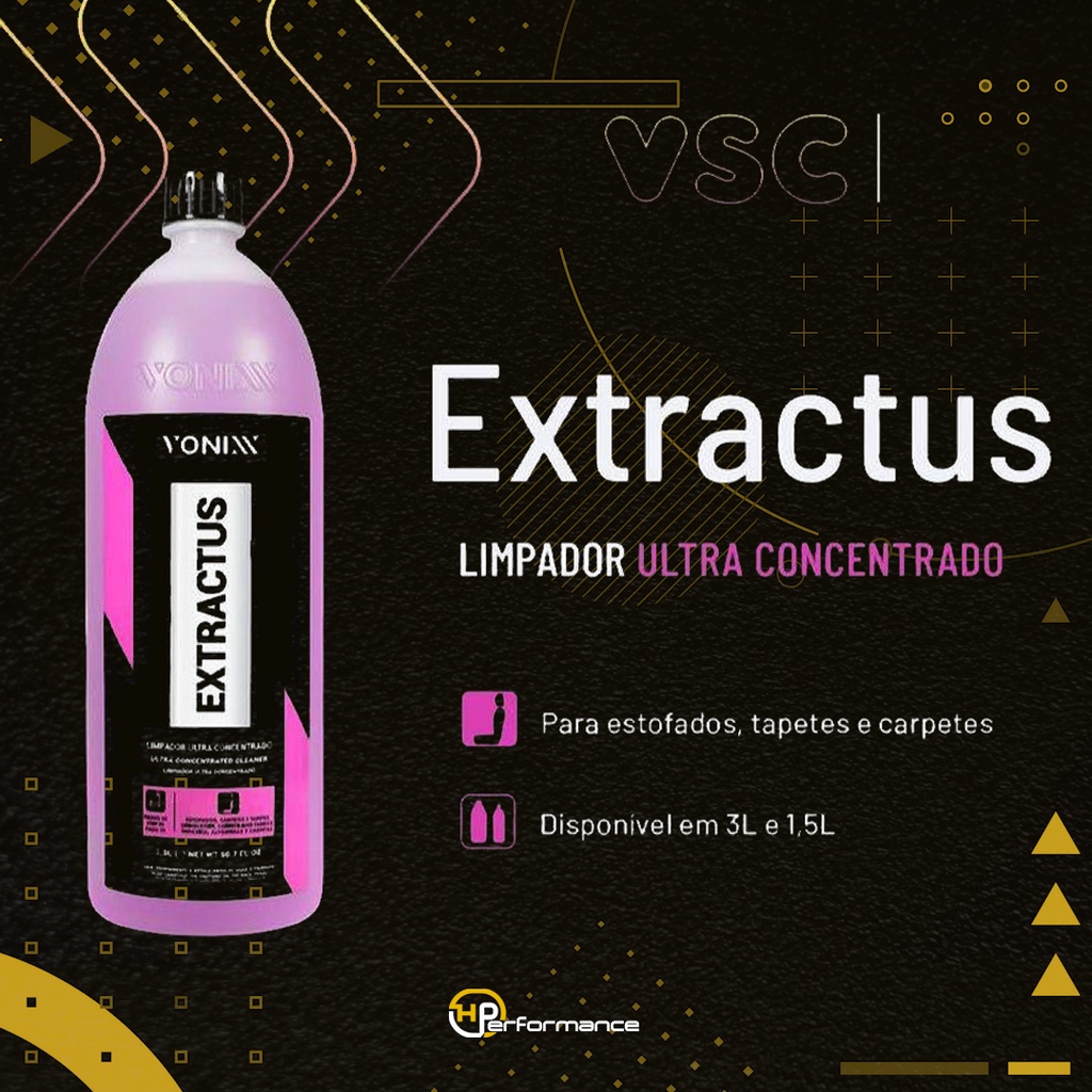Extractus 1,5L Limpador Ultra Concentrado Vonixx | Shopee Brasil