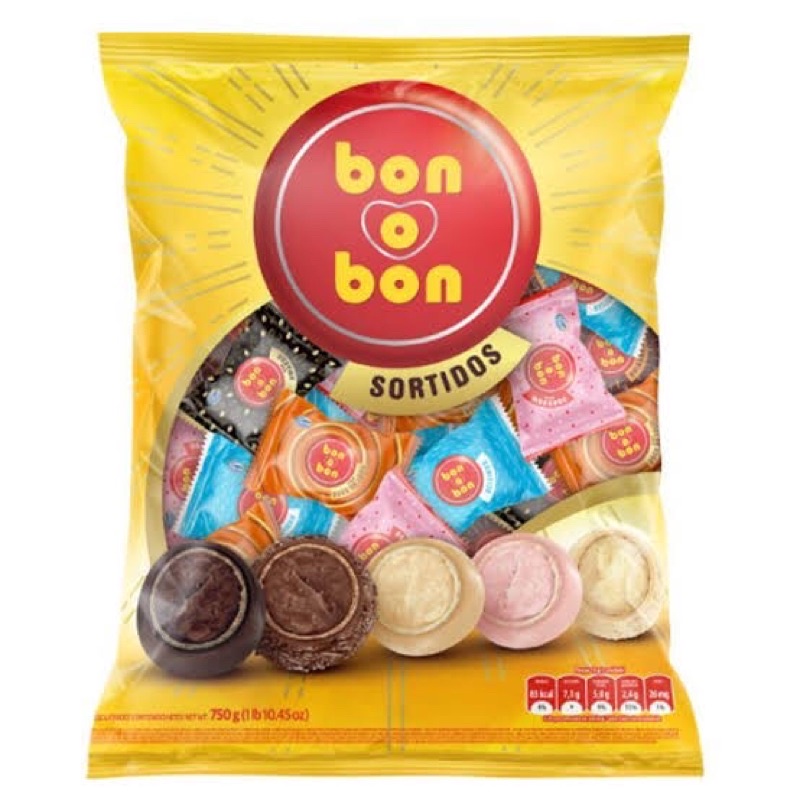 Bombom Arcor Bon o Mix Sortido | Shopee Brasil