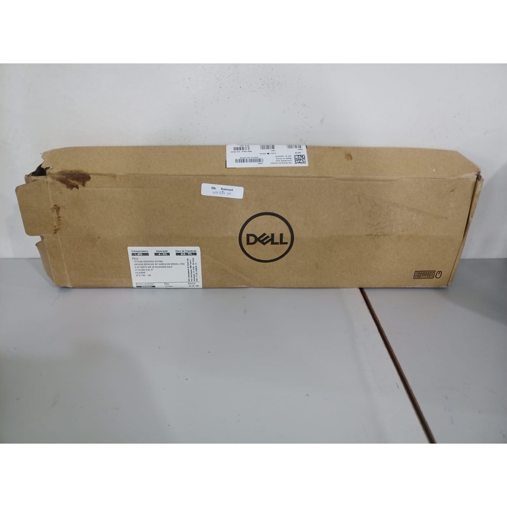 Teclado e Mouse Wireless Dell WK636 Branco - 851801 | Shopee Brasil