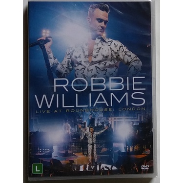DVD ROBBIE WILLIAMS LIVE AT ROUNDHOUSE LONDON (LACRADO) | Shopee Brasil