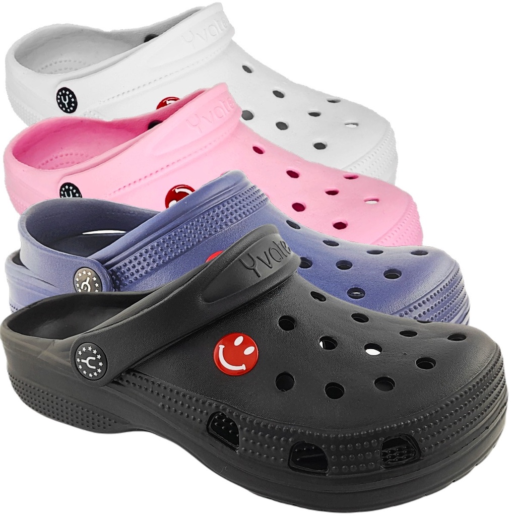 Sandalia Crocs Babuche Yvate Papete Unissex Casual Eva Original ...