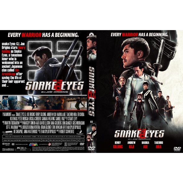 DVD G.I. Joe Origens - Snake Eyes (2021) Dublado | Shopee Brasil