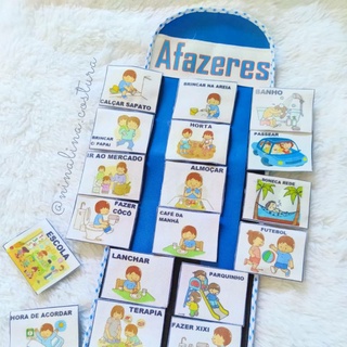 Rotina Visual Infantil Personalizada TEA, Autismo, Autista, TDAH ...