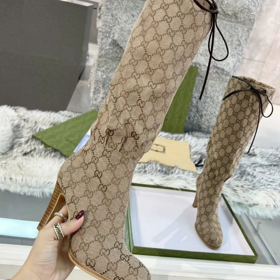 Botas Com Design Original Gucci 2021 GG | Shopee Brasil