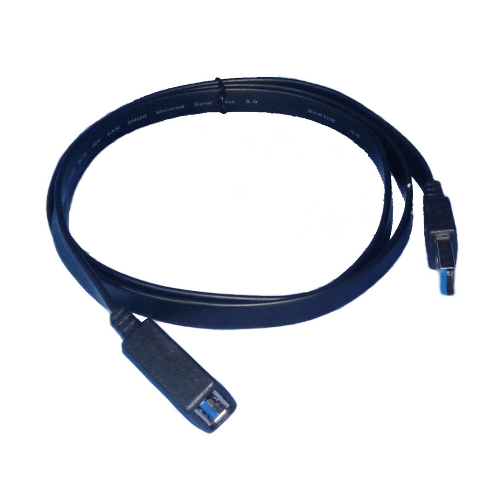 Cabo Extensor De Dados Usb 3.0 Flat Alta Velocidade ate 5gbps 1 Metro ...