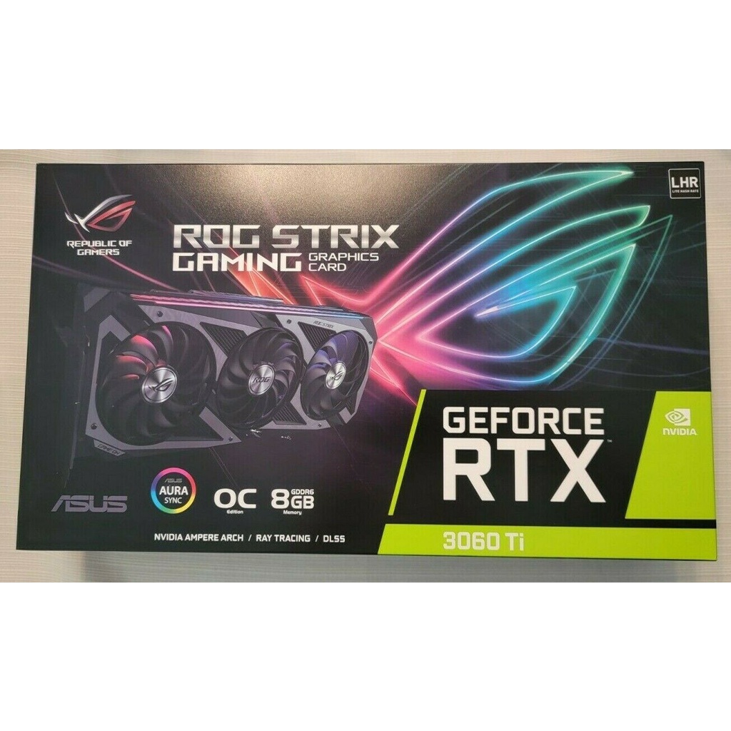 NOVO-ASUS ROG STRIX GeForce RTX 3070 White OC Edition - Escorrega o Preço