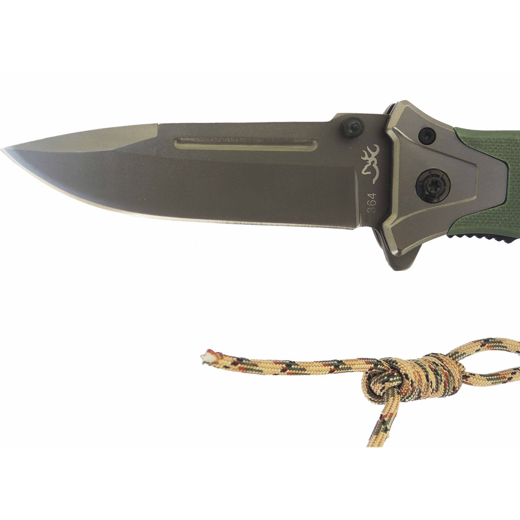 Canivete Tático Militar Tipo Exercito Americano Semi Automático ...