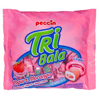Tri Bala Peccin Sabor Yogurt Pacotão 500g | Shopee Brasil