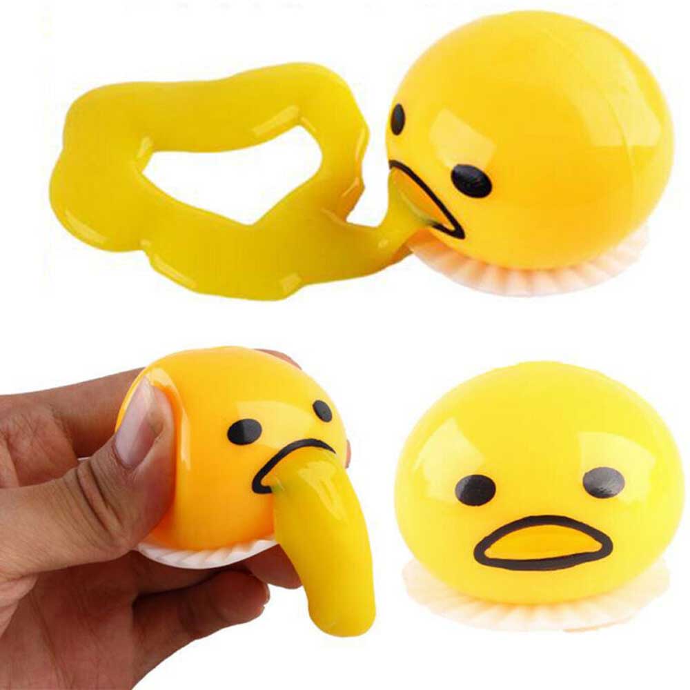 Ovo Yolk Amarelo Goop Com Squishy Bola De Stress Colocar BP | Shopee Brasil