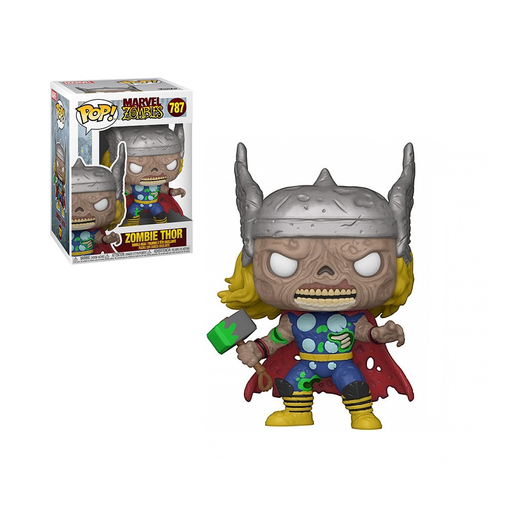 Funko POP Marvel Zombies Thor Zumbi - Zombie Thor #787 (NOVO) | Shopee ...