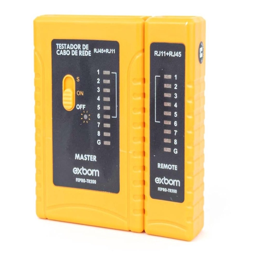 Testador De Cabo De Rede Rj45 e Rj11 Teste Profissional para Ethernet ...