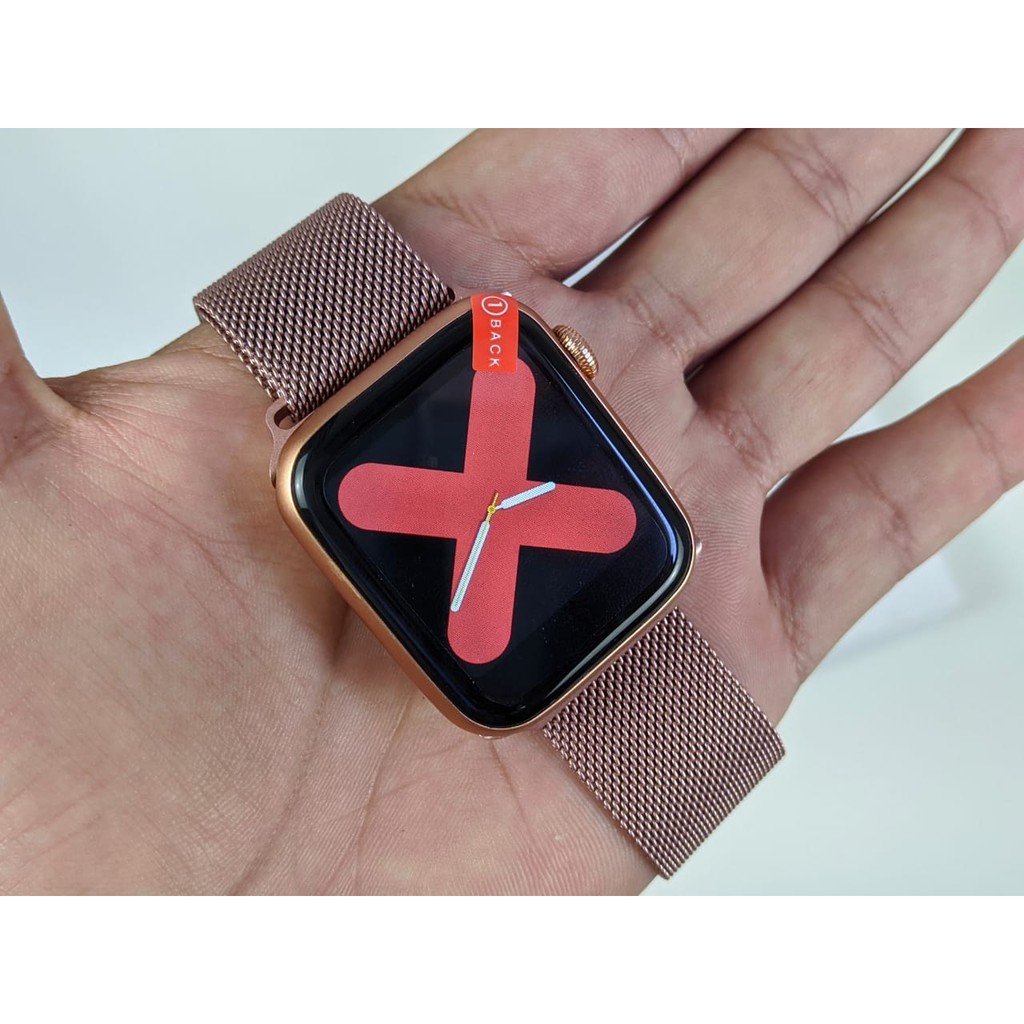 Smartwatch Relogio Inteligente Iwo 12 Pro Max Serie 5 Rose Com 2 ...