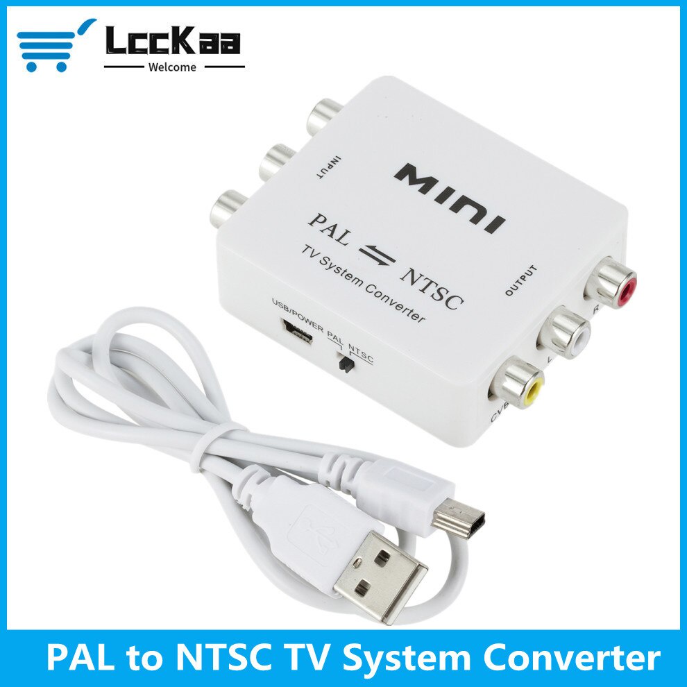LccKaa PAL NTSC Bi-Direcção Sistema De TV/Conversor Para Uso Duplo ...