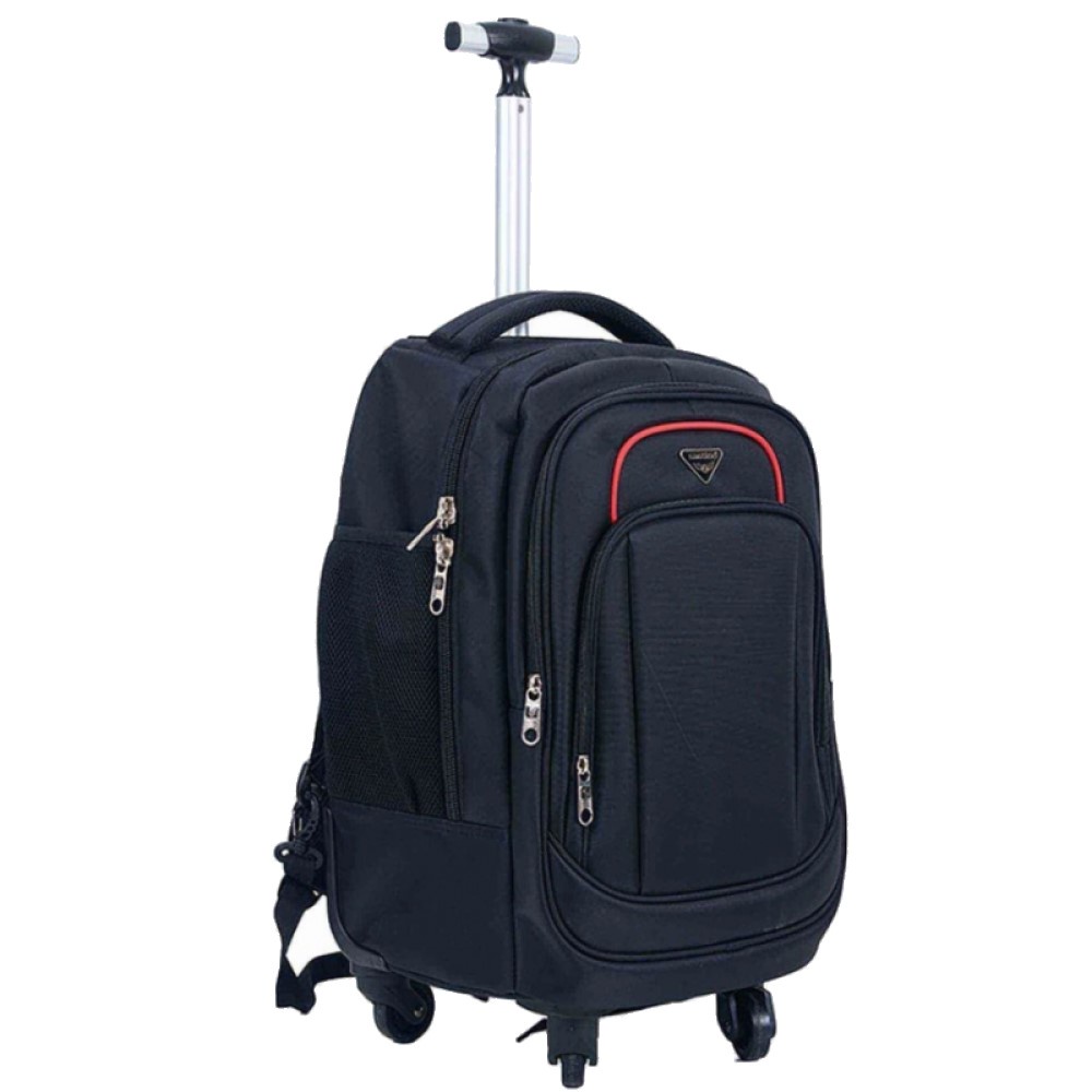 MOCHILA COM RODAS EXCUTIVA NOTEBOOK SANTINO SAC18401 PRETA | Shopee Brasil