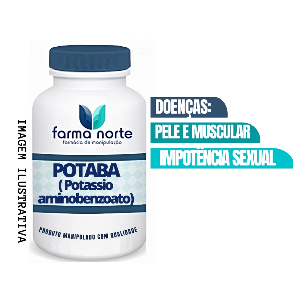 Potaba 500 Mg 60 Capsulas | Shopee Brasil