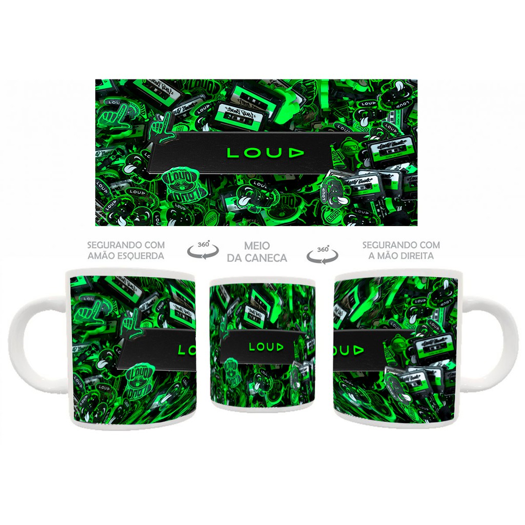 Caneca Loud | Shopee Brasil