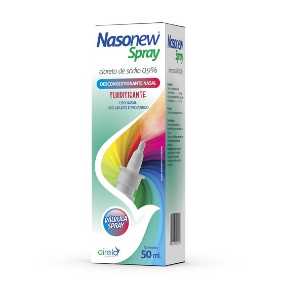 Spray Nasal Nasonew Fluidifica e Descogestiona | Shopee Brasil
