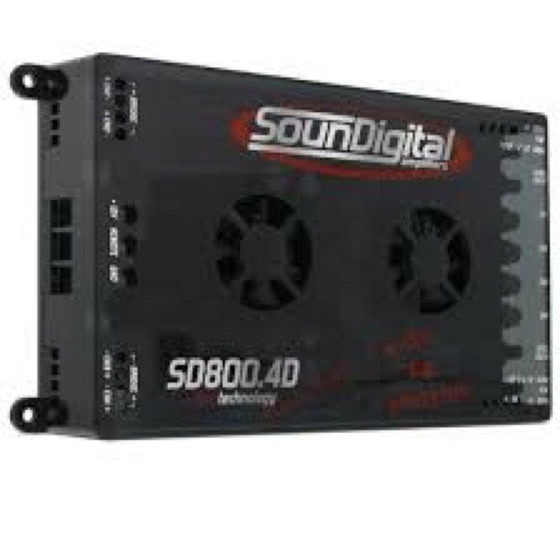 Soundigital Sd 800 Sd800 Sd800.4d 800.4d 4 Canais Evo 4 ohms ...