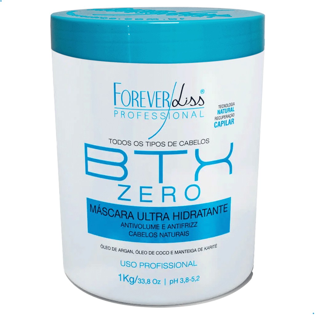Botox Btx Zero Forever Liss Ultra Hidratante Sem Formol 1kg Btox