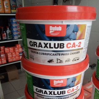 GRAXLUB CA-2 GRAXA LUBRIFICANTE PARA CHASSIS 500g | Shopee Brasil