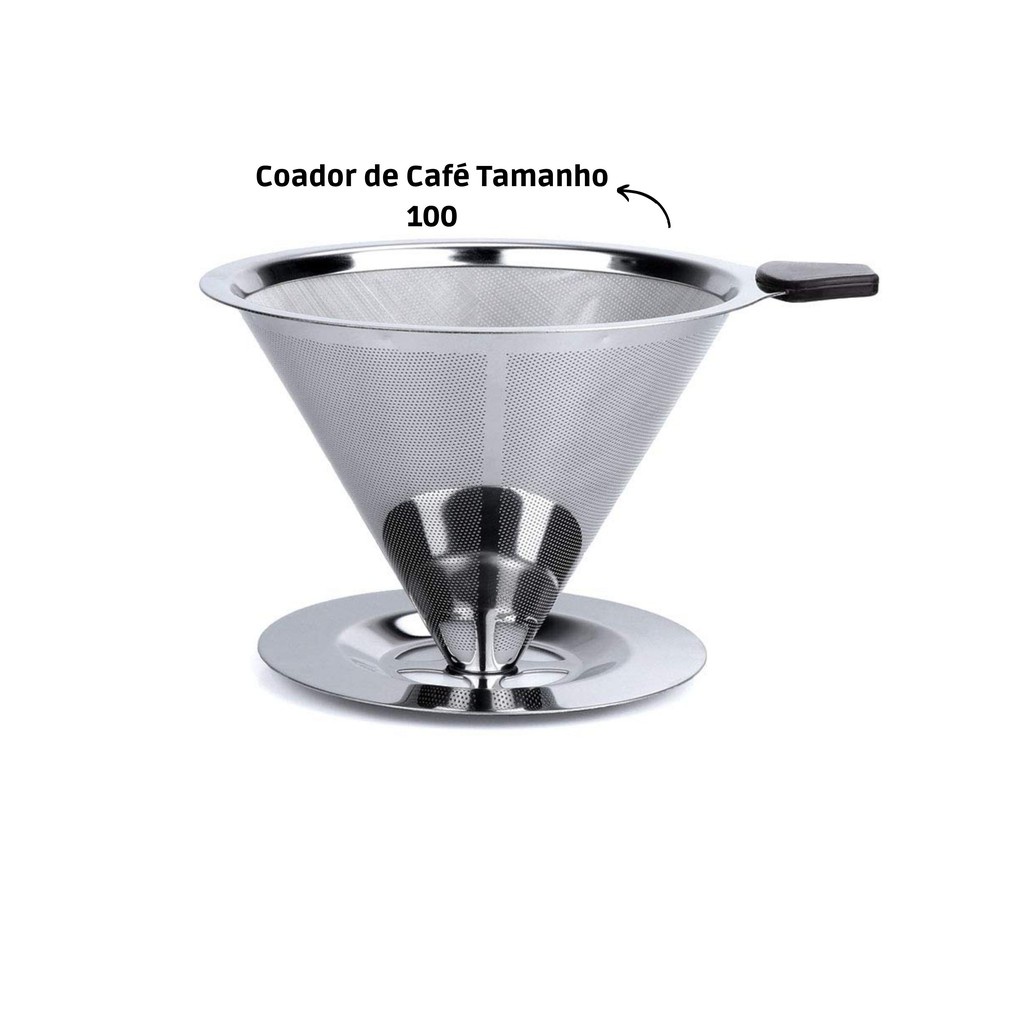 Kit 10 Coadores de Café Tamanho 100 Sem uso de Papel | Shopee Brasil